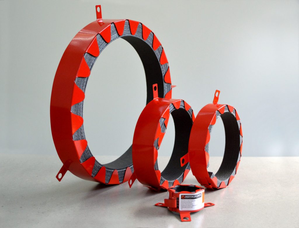 Intumescent pipe collars - Fireproofing Consultancy Ltd